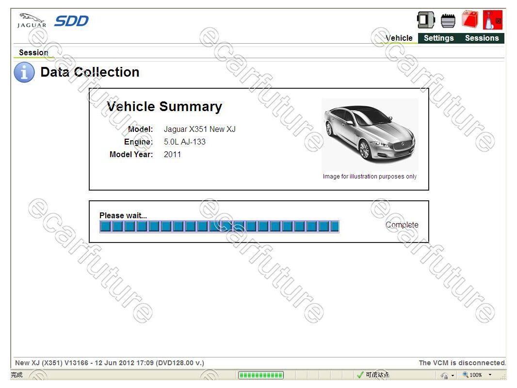Jaguar Land Rover Diagnostics kit IDS SDD JLR + Cable +Panasonic CF D1 ...