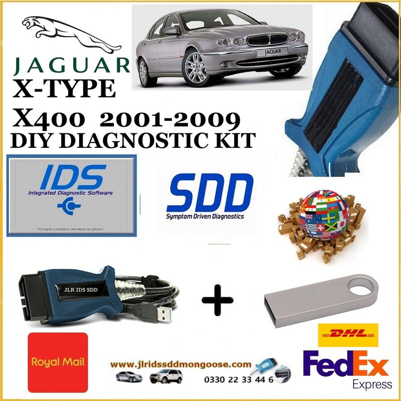 Jaguar X-Type X400 2001-2009 Diagnostics IDS SDD Tool
