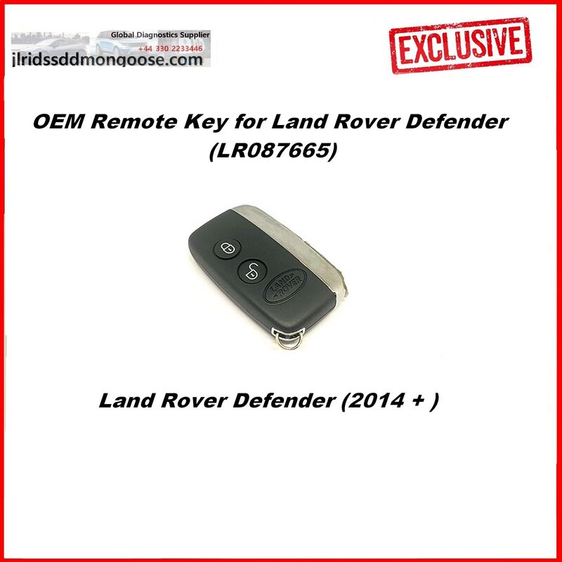 OEM Remote Key for Land Rover Defender (LR087665)