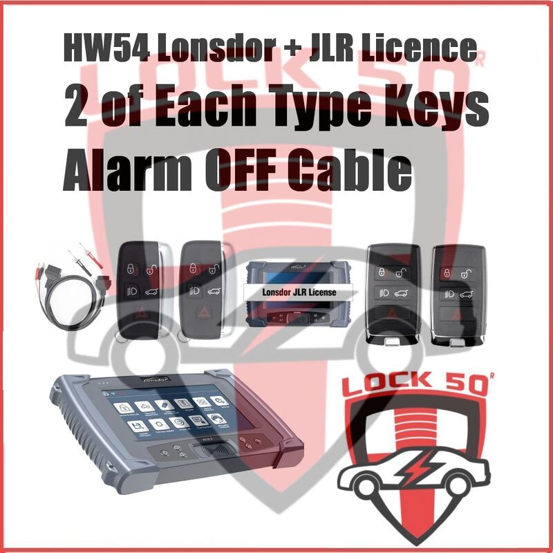 Lonsdor OBD Land Rover Jaguar Spare or Lost key programming & Emergency ...